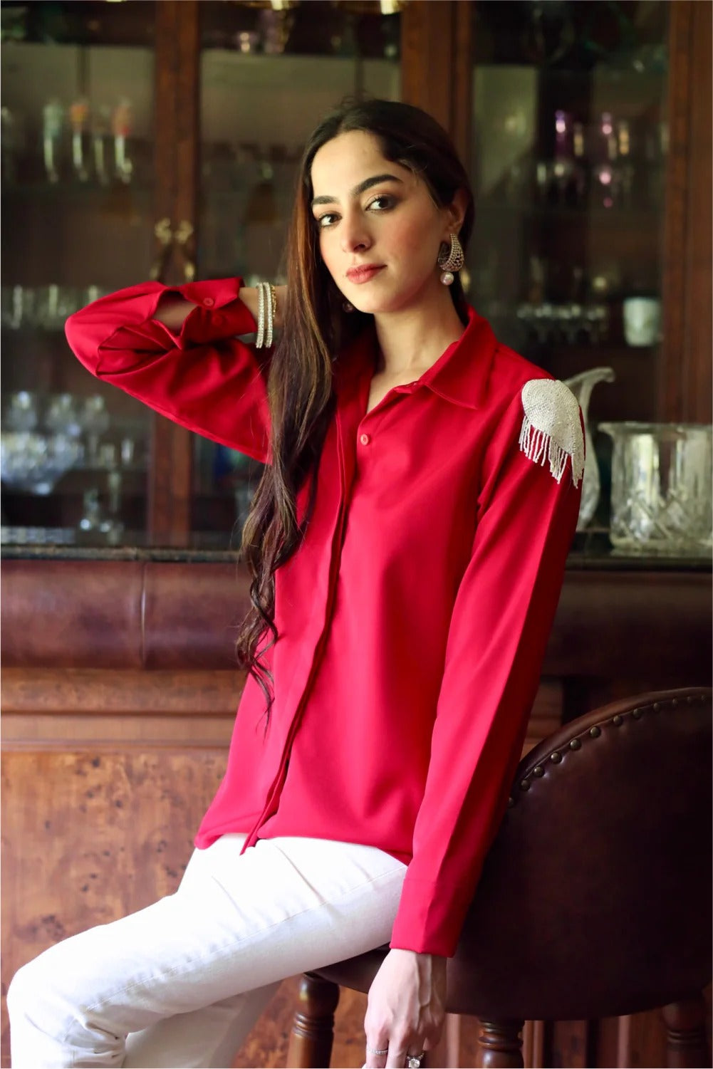 Heart On The Sleeves Shirt – LabelSwish