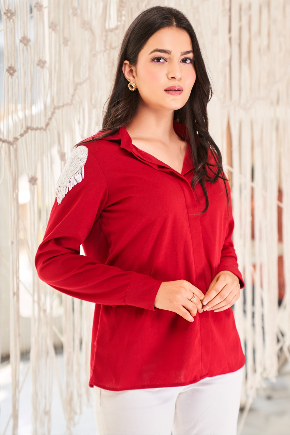 Heart On The Sleeves Shirt – LabelSwish